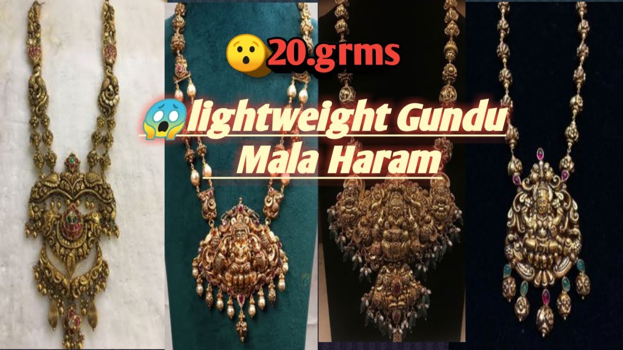 New trending Gundu Mala Haram lightweight designs starting 20grams ...