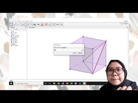 Menyelesaikan Soal Matematika Bangun Ruang menggunakan Aplikasi Geogebra | Program Komputer ...