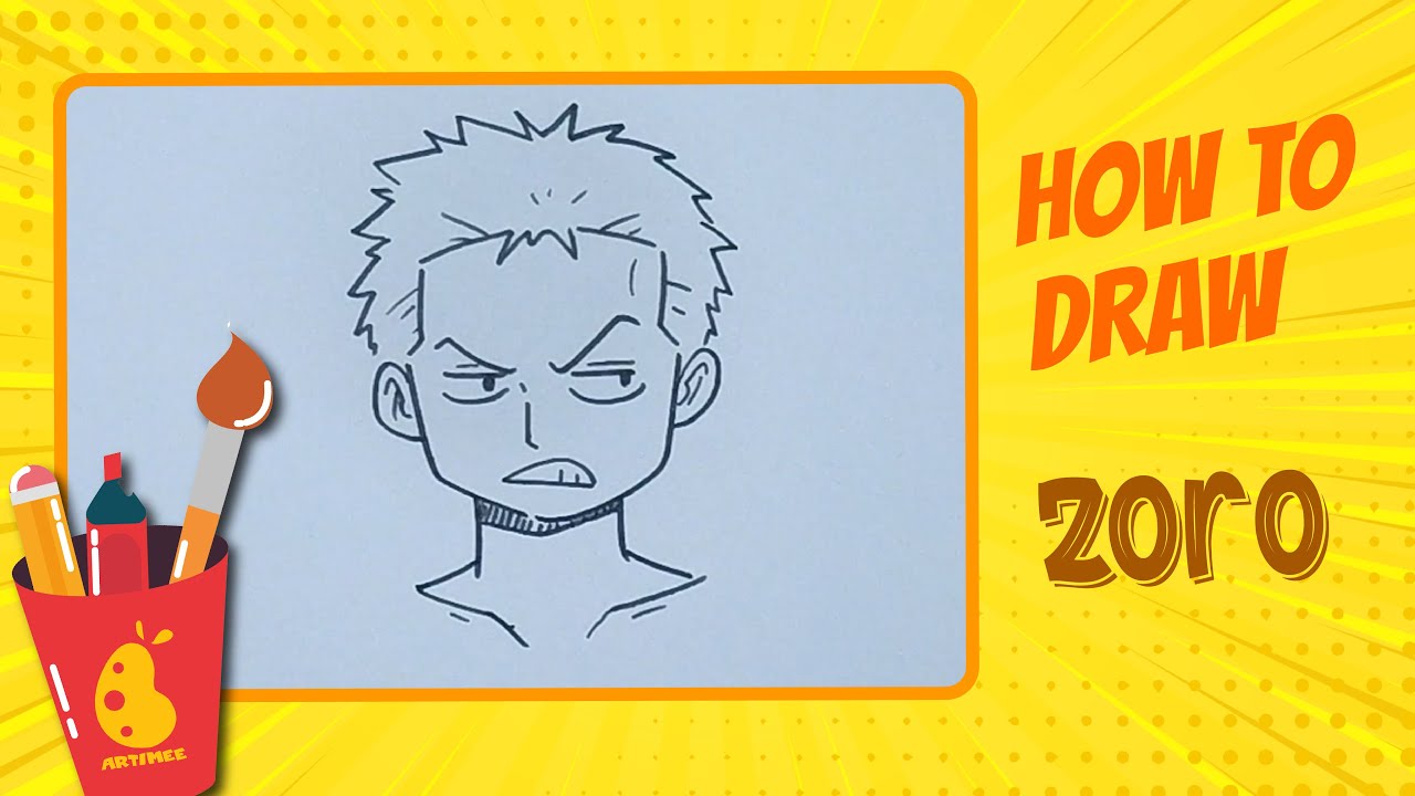 How to Draw Zoro - YouTube