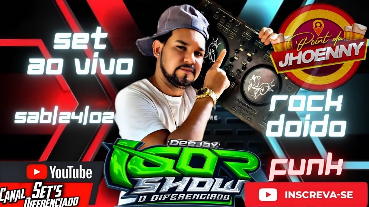 SET AO VIVO NO POINT DA JHOENNY/DJ IGOR SHOW - YouTube