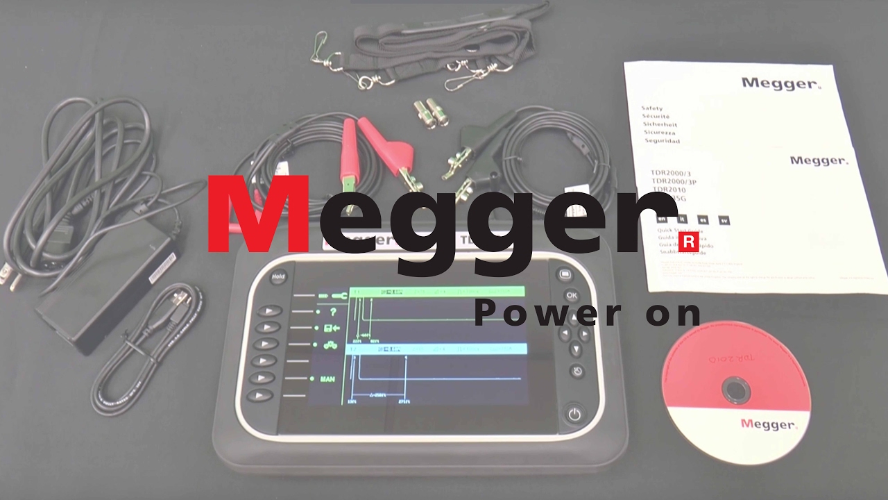Megger TDR2010 - Introduction - YouTube