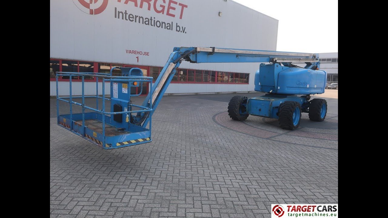 779723 GENIE Z-80/60 ARTICULATED Z80/60 4x4x4 DIESEL BOOM LIFT W/JIB ...
