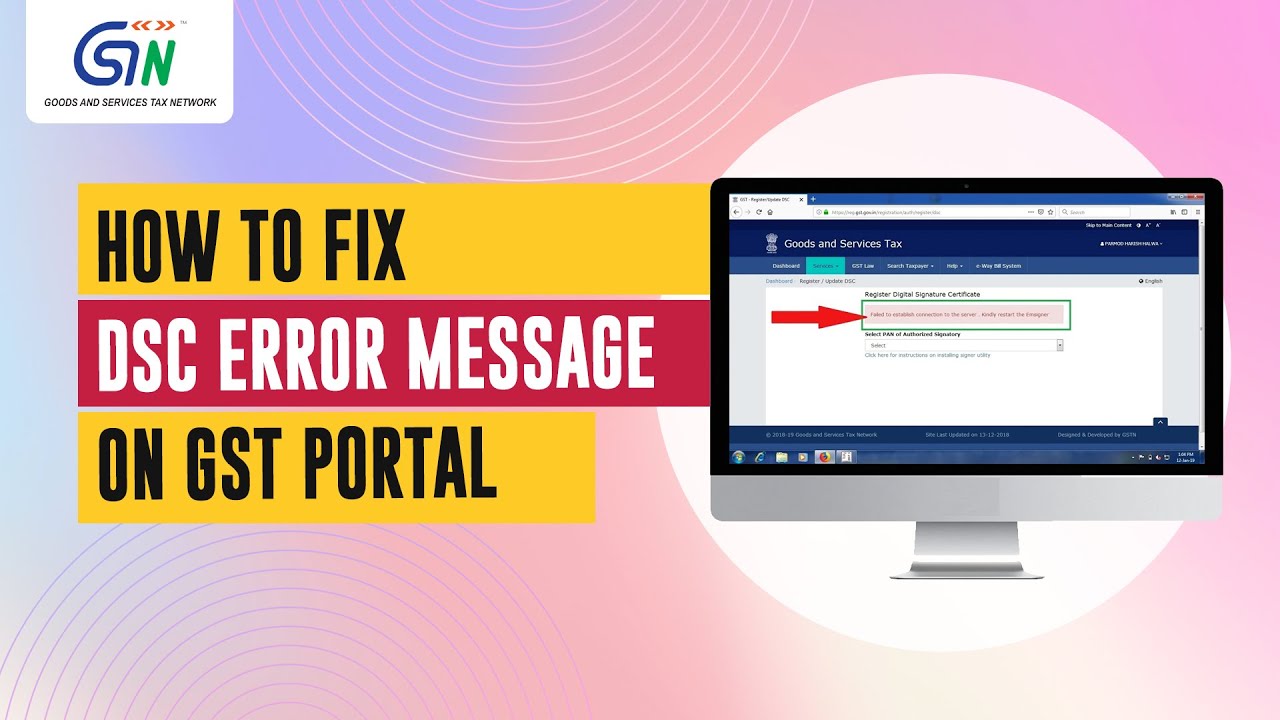 Facing Errors While Filing With Digital Signature Certificate DSC facing-errors-while-filing-with-digital-signature-certificate-dsc