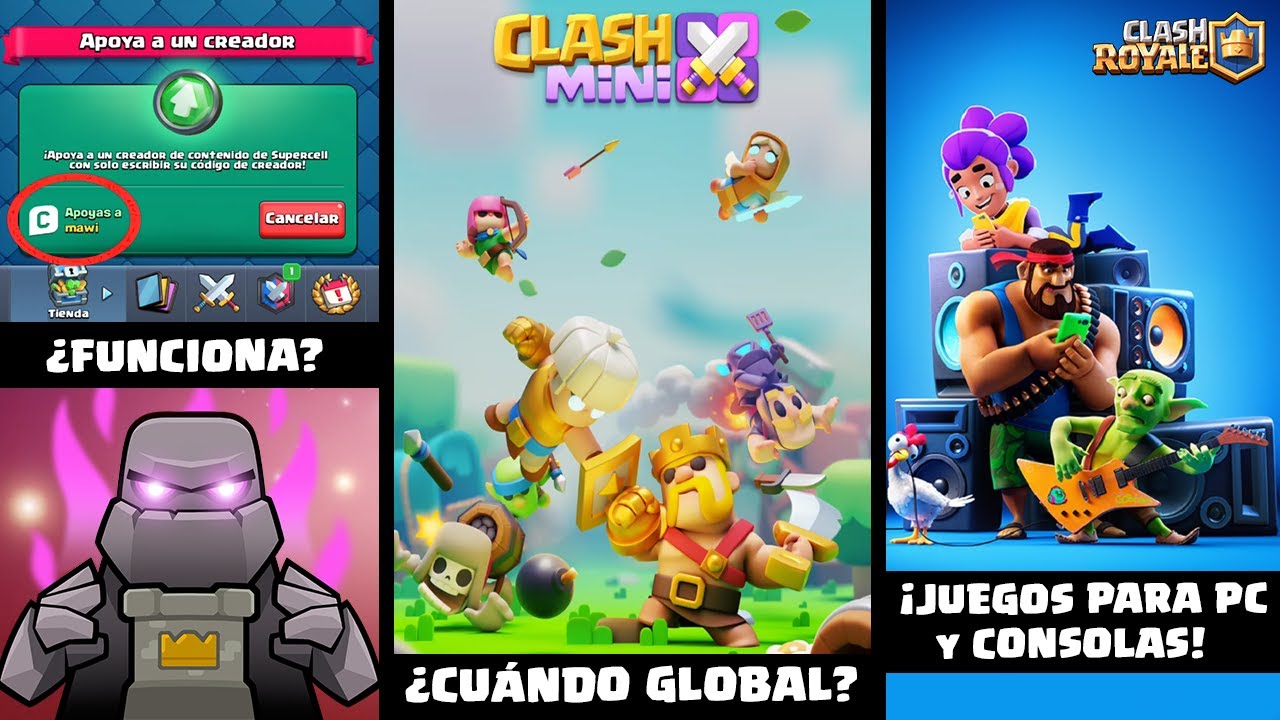 NOTICIAS MUNDO SUPERCELL Y CLASH ROYALE! clash con mawi - YouTube