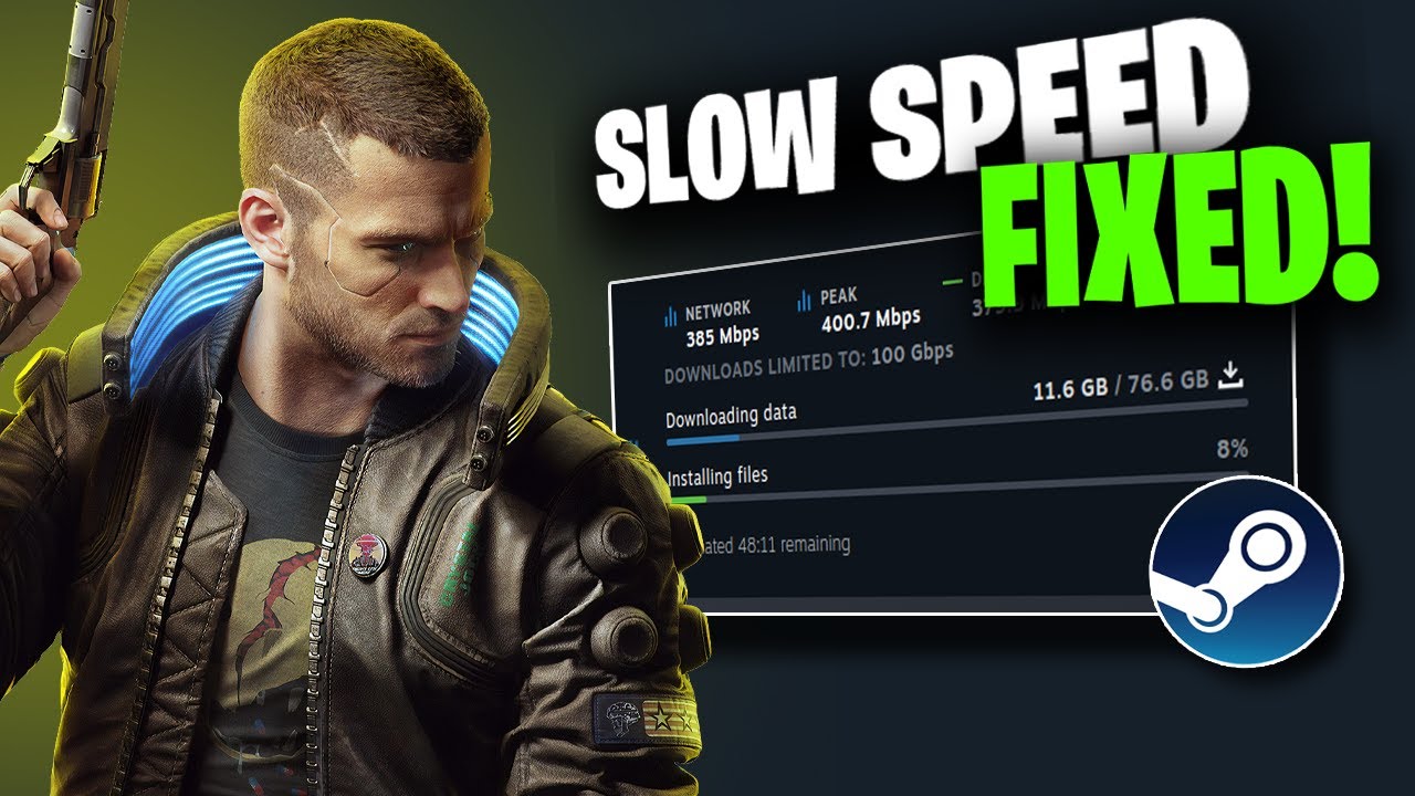 How To Fix Steam Games Slow Download Speed (Easy 2025 Solution) - YouTube