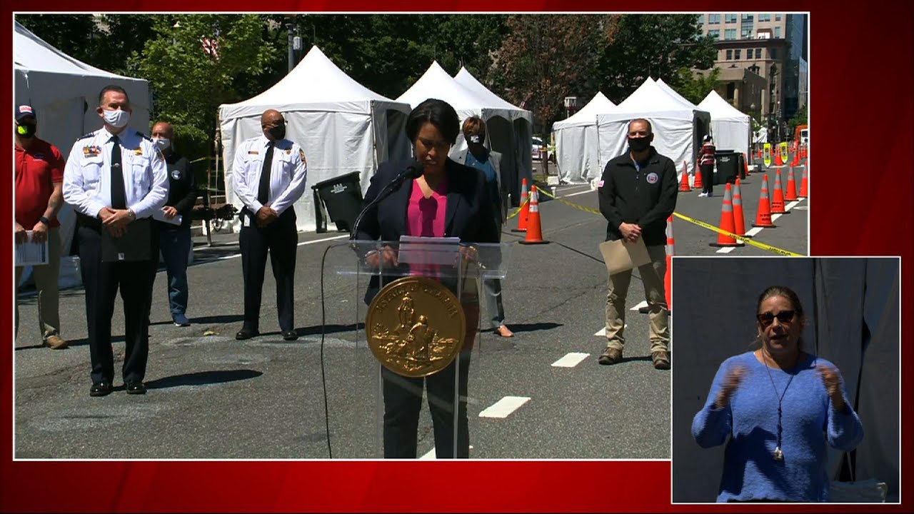 DC Mayor orders 2-day citywide curfew amid unrest - YouTube