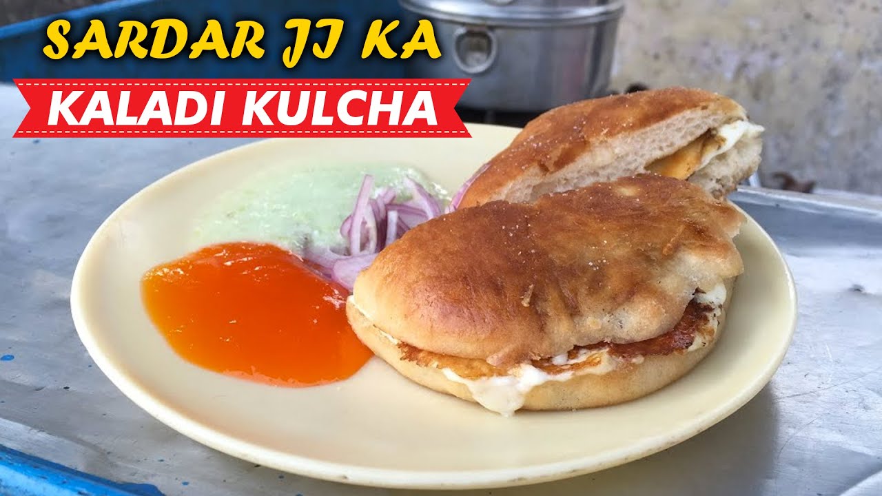 Kaladi Kulcha Jammu on Street Food Hatti - YouTube