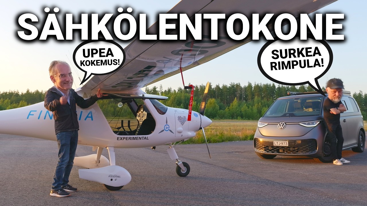 712. Sähkölentokone Pipistrelin Alpha Electro vaatii vielä kehitystä - YouTube