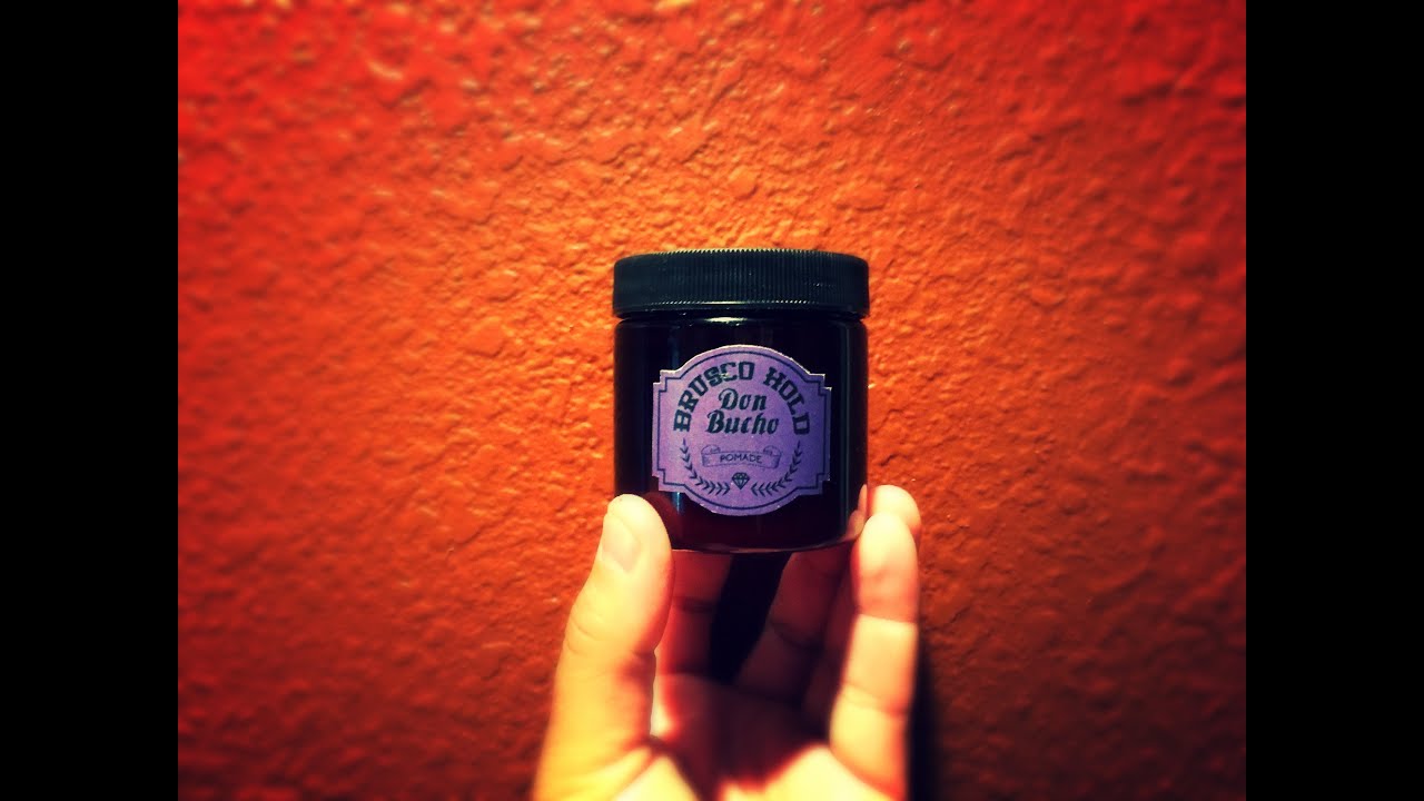 Don Bucho Brusco Hold Pomade Review - YouTube