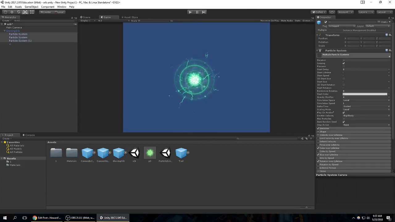 Particle systems - YouTube