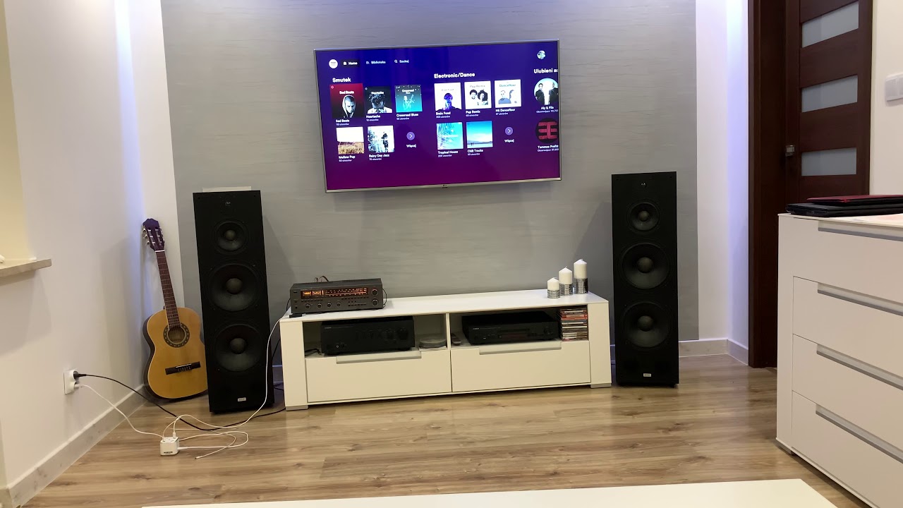 Unitra AT9100 & STX f-360n - YouTube