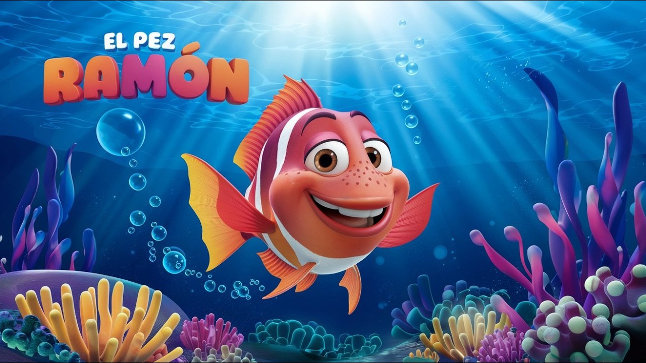 🫣EL PEZ RAMÓN🐠💧🌊|Canción infantil para #bailar y #aprender #familia # ...