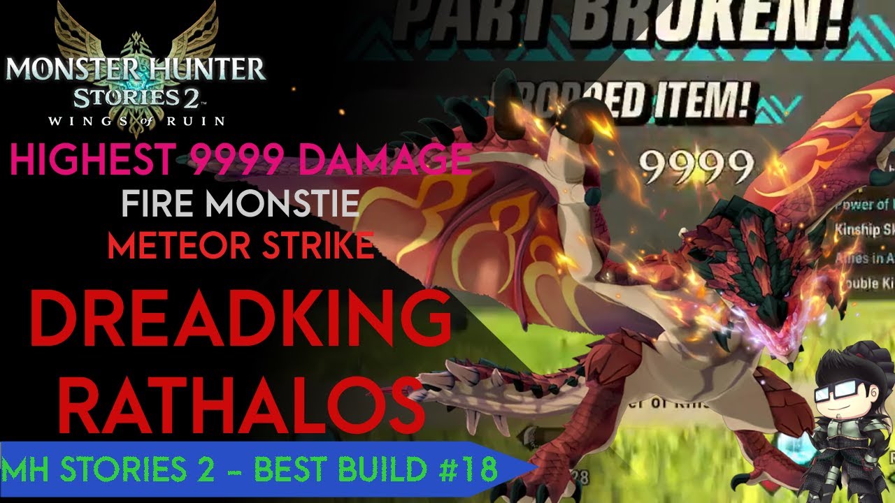 Highest Critical 9999 Damage "Dreadking" Rathalos Best Build #18 | MH ...