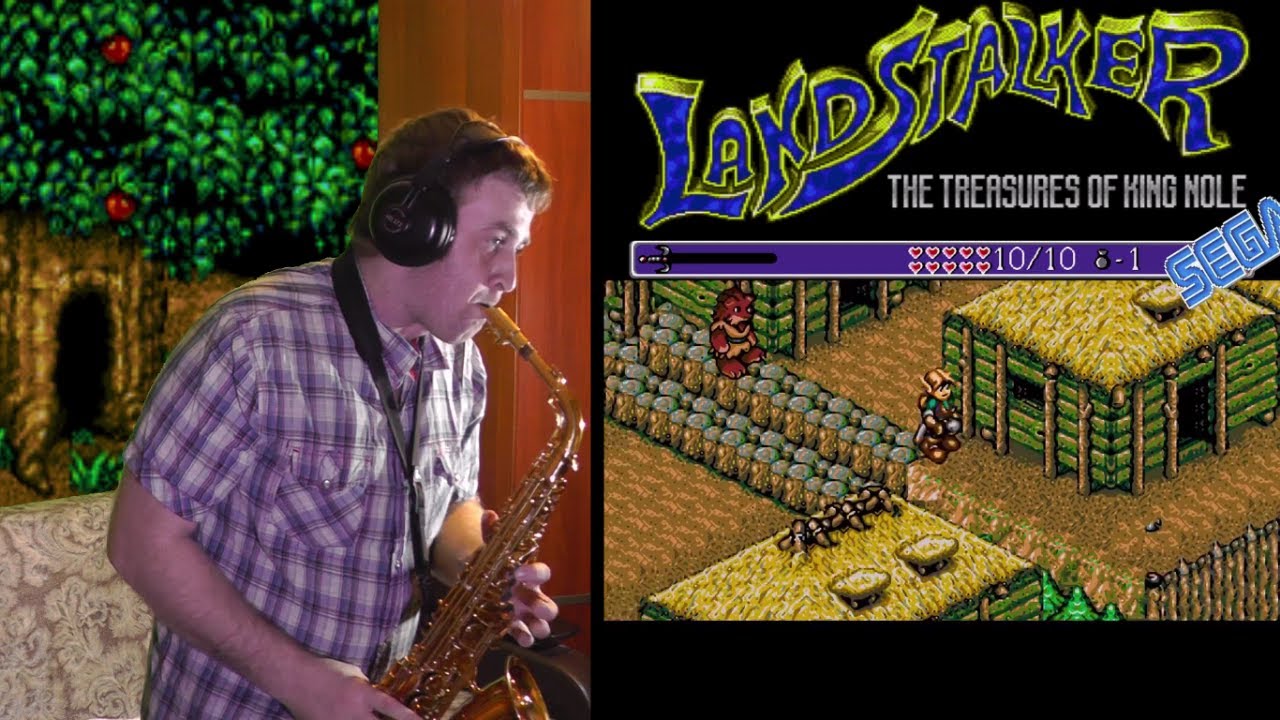 Landstalker - Bustling Street ( cover by Amigoiga sax ) - YouTube