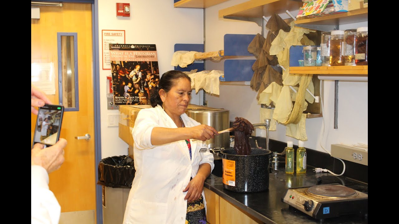 Dye Showcase with Bertha Estrada Huipe - YouTube