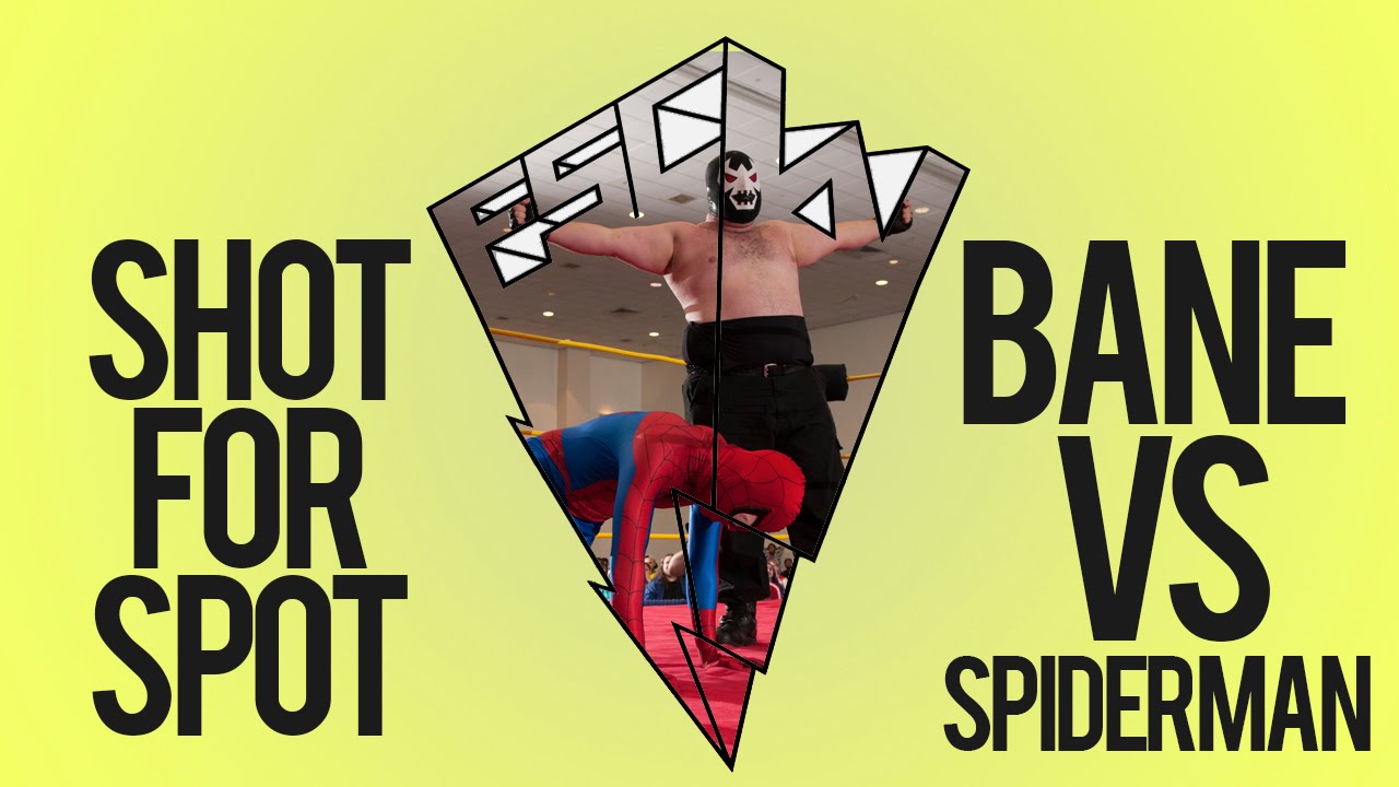 Spiderman vs Bane FSCW Supercon - YouTube
