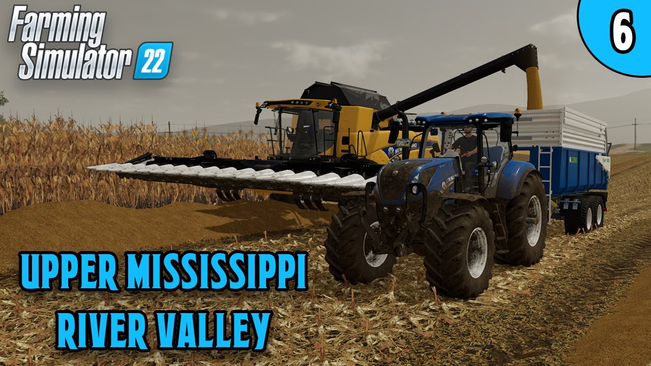 FS22 UMRV | Ep 6 | Harvesting Our Poo Corn - YouTube