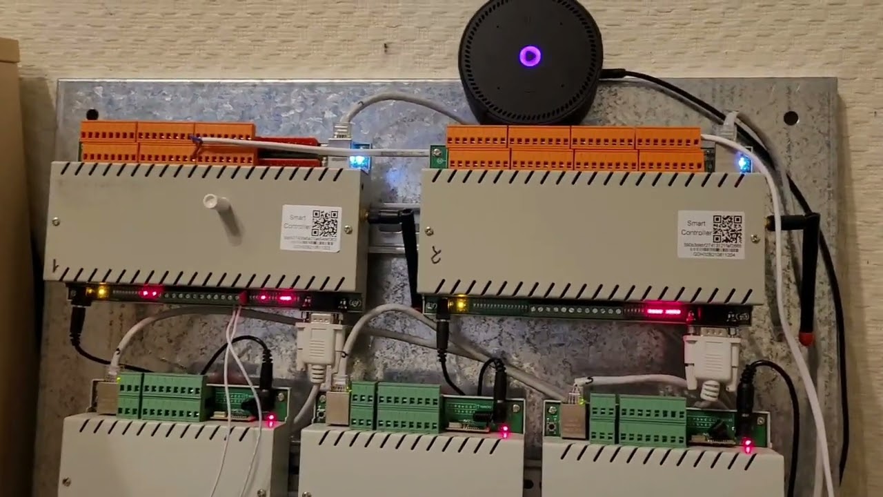Russia case for smart home voice control by alice speaker - YouTube