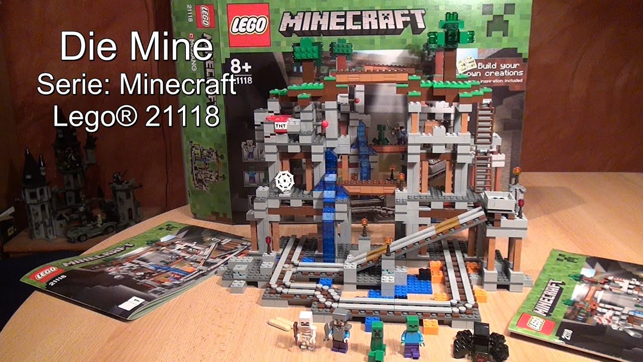 Test Die Mine / The Mine (LEGO Minecraft Set 21118 Review deutsch ...