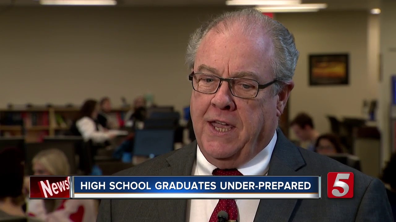 New state data shows high school graduates unprepared for college - YouTube