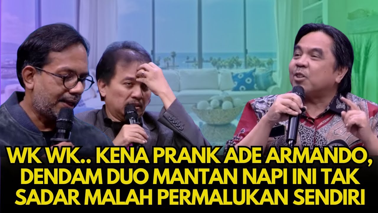🔴Wk Wk.. Dendam Debat Duo Mantan Napi Kena Prank Ade Armando, Tak Sadar ...