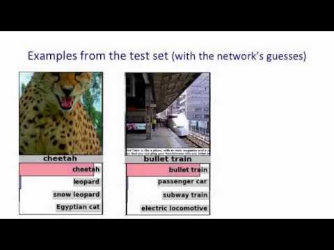 Lecture 5D : Convolutional neural networks for object recognition - YouTube
