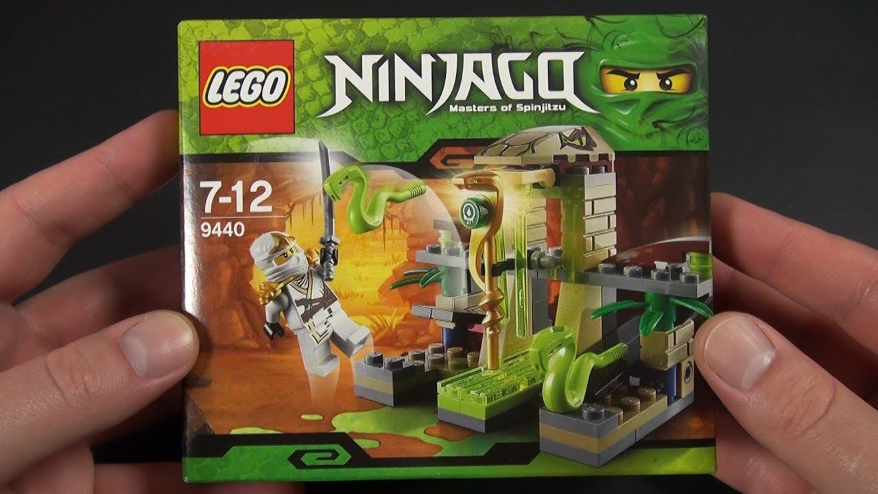 LEGO - Ninjago - Jumping Snake Trap (Schlangenfalle) Unboxing - YouTube