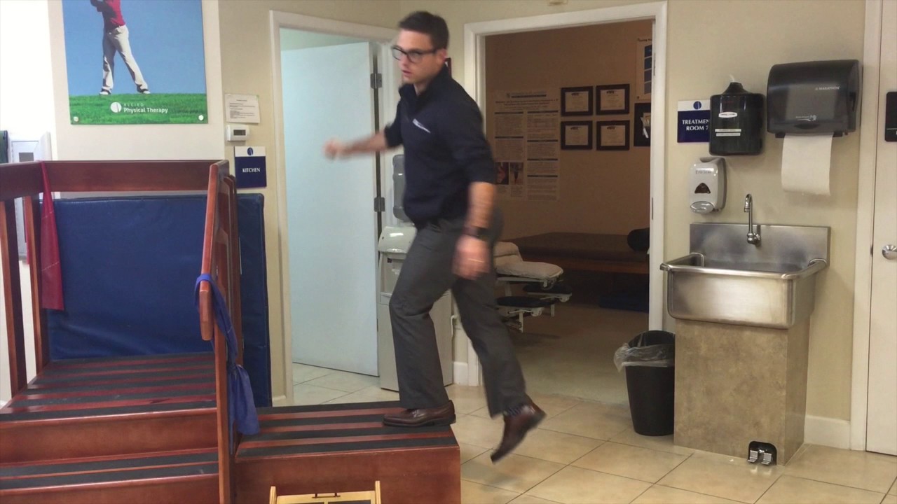 Anterior Step-Up With Arm Driver In Transverse Plane to Increase Glute ...