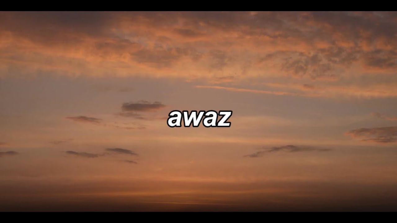 Awaz | ALBATROSS(lyrics) - YouTube