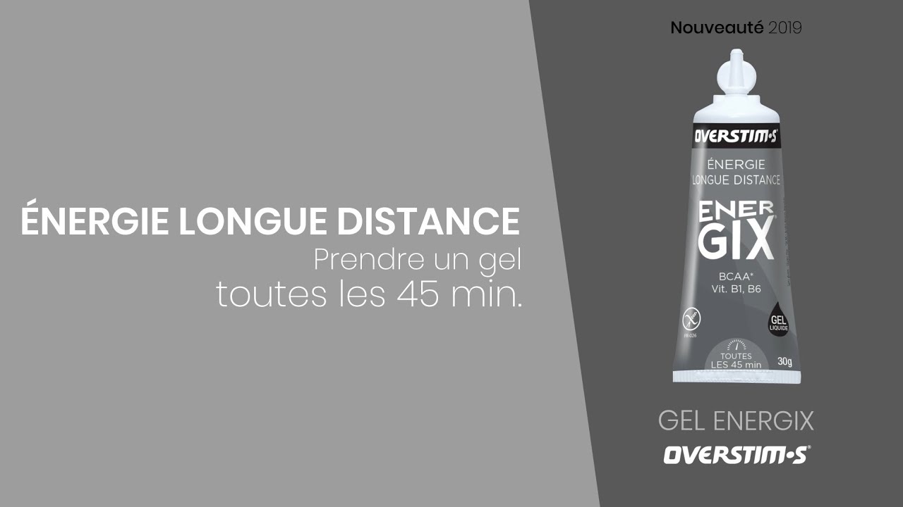 NOUVEAU ! Gel énergétique Energix OVERSTIM.s - YouTube