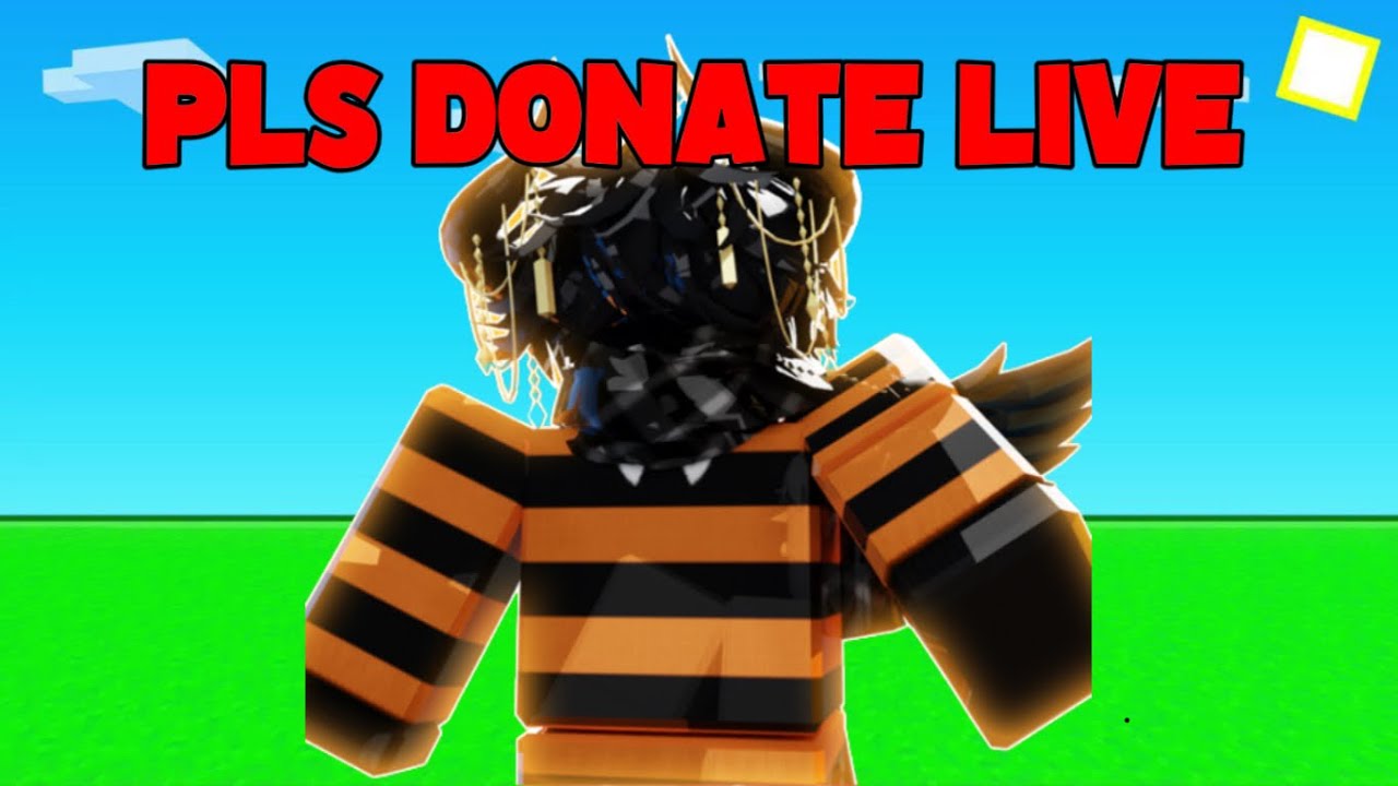 Roblox Pls Donate! Raising Robux! Goal: 15K - YouTube