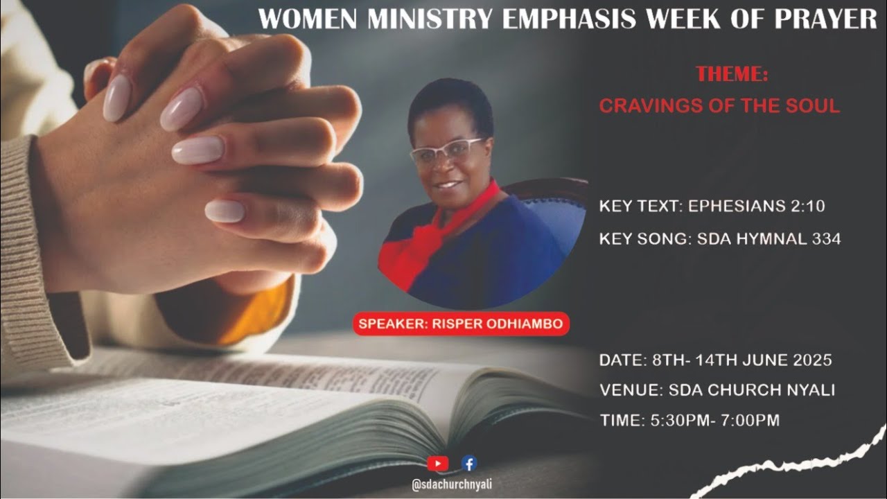 WOMEN MINISTRY EMPHASIS WEEK OF PRAYER || DAY 6 || 13TH JUNE, 2025 ...