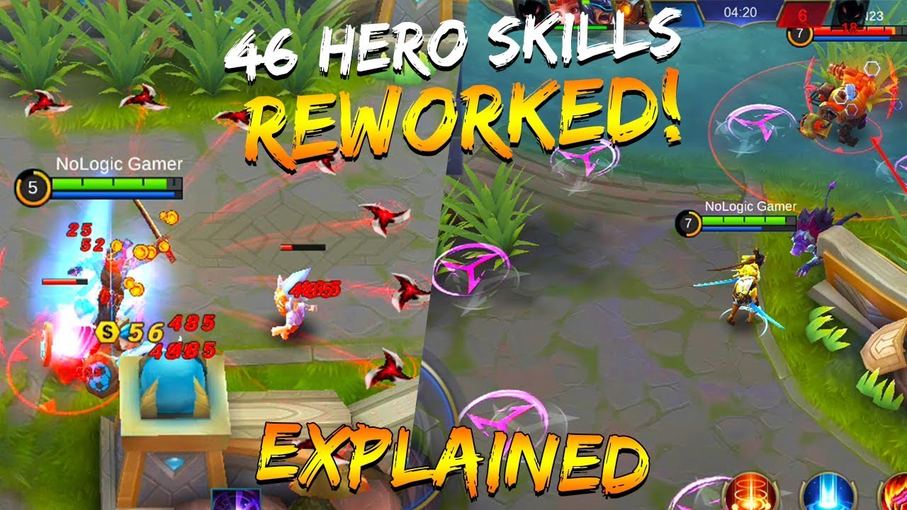 NEW MAYHEM GAME MODE ALL HERO REWORKED SKILLS EXPLAINED! | Mobile ...