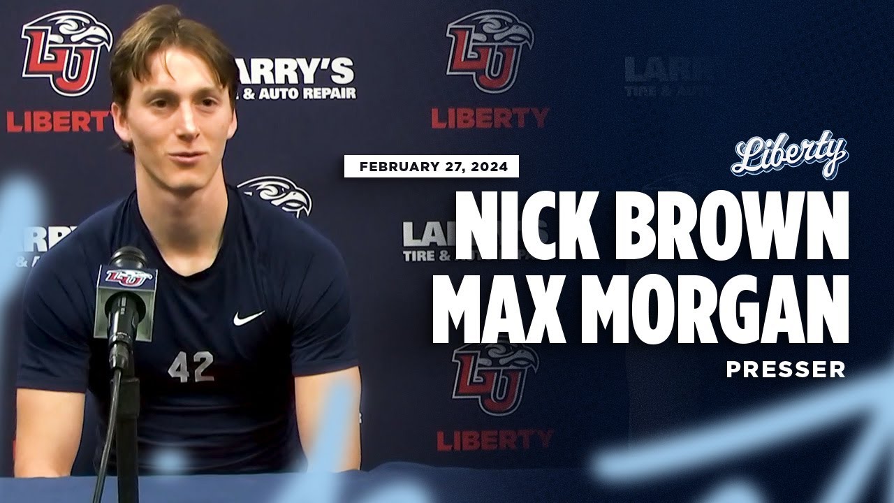SPRING BALL IS OTW! 🏈 with Nick Brown & Max Morgan | Liberty Football - YouTube