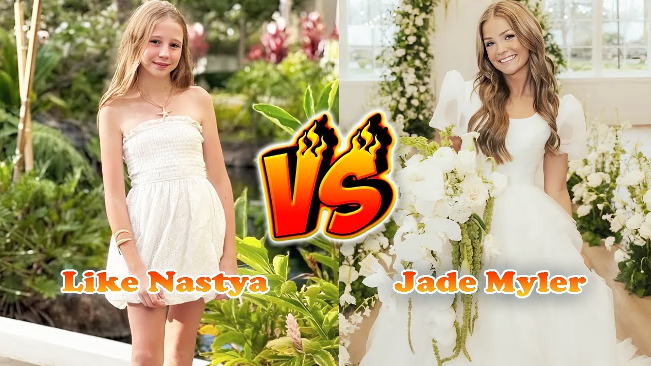 Nastya VS Jade Myler (Bryton Myler's wife) Transformation 👑 From Baby ...