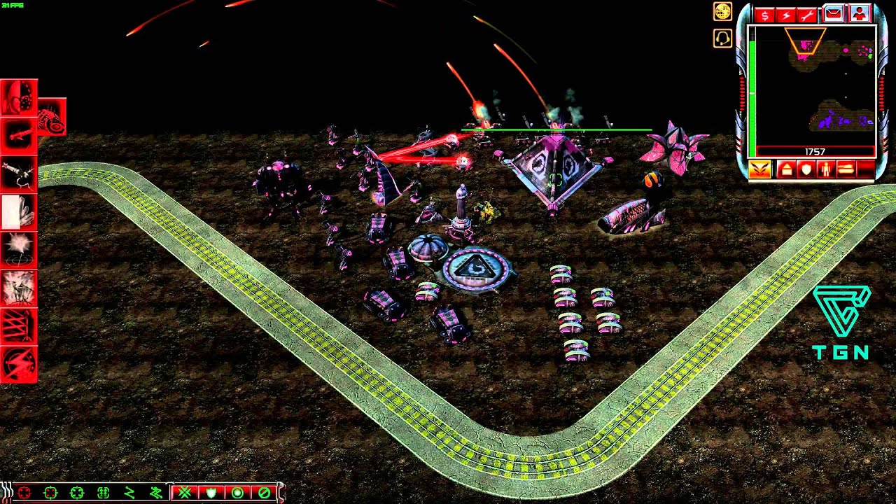 CNC 3 Kanes Wrath TD Map #6 Black Hand - YouTube