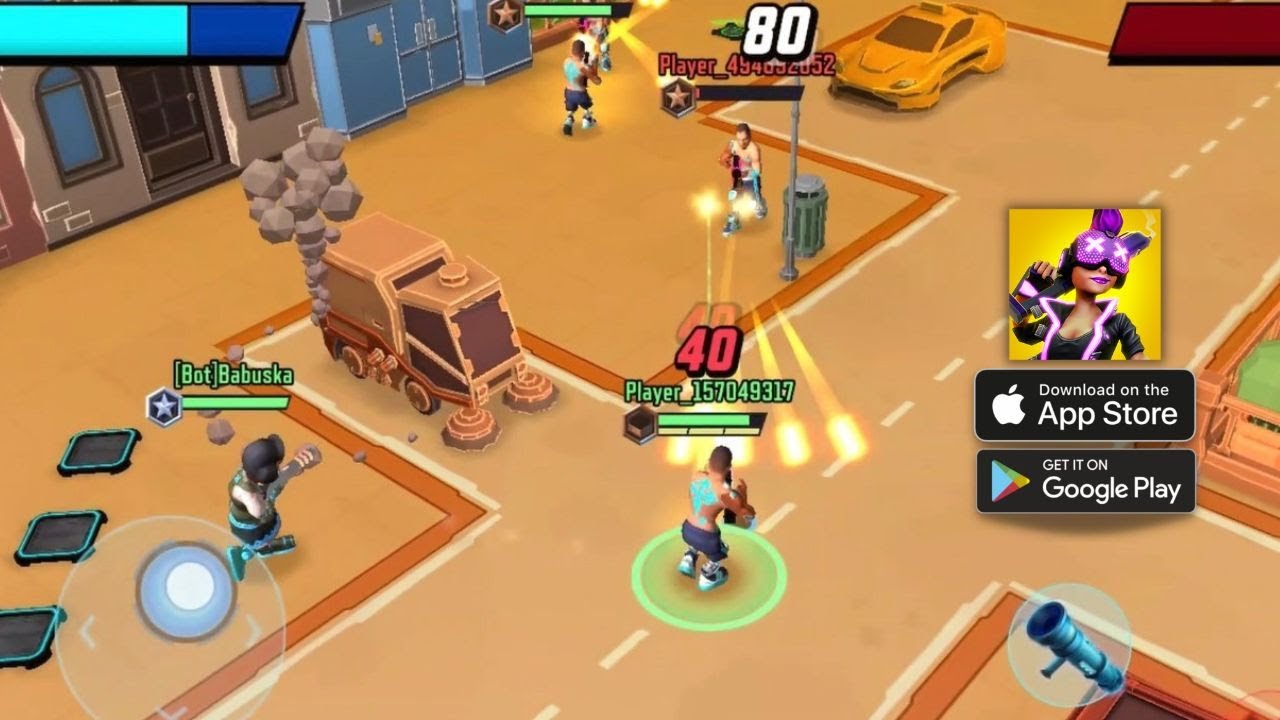 Gridpunk Battle Royale 3v3 PvP Android iOS Gameplay Walkthrough | Best ...