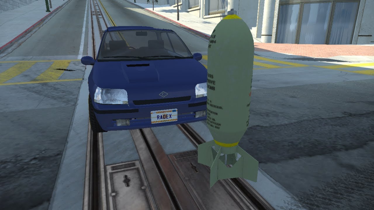 Nuclear BOMB vs CARS - Destruction Madness (#9) - BeamNG Drive #43 ...