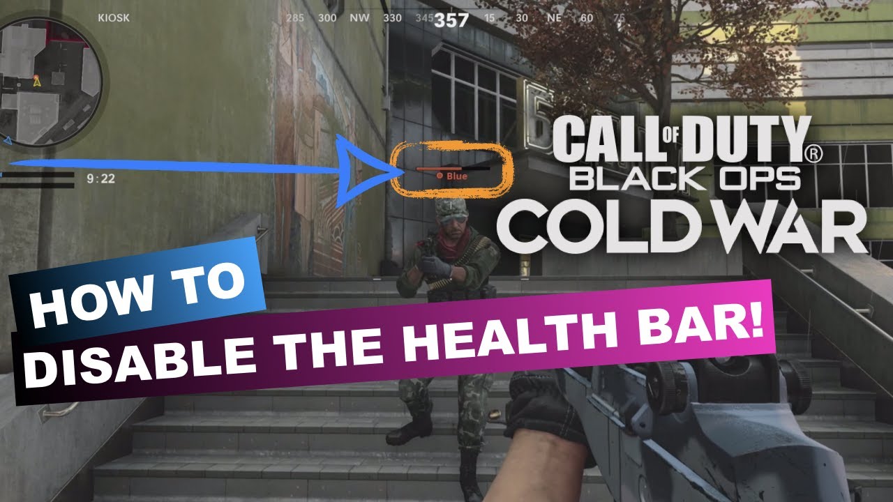 How to disable the Health Bar! COD Black Ops Cold War Season One - YouTube
