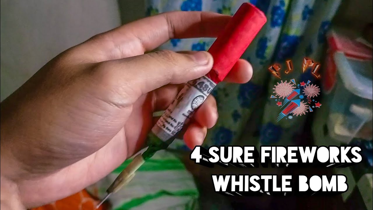 Whistle Bomb by 4 Sure Fireworks || QC Philippines New Year 2022-2023 ...