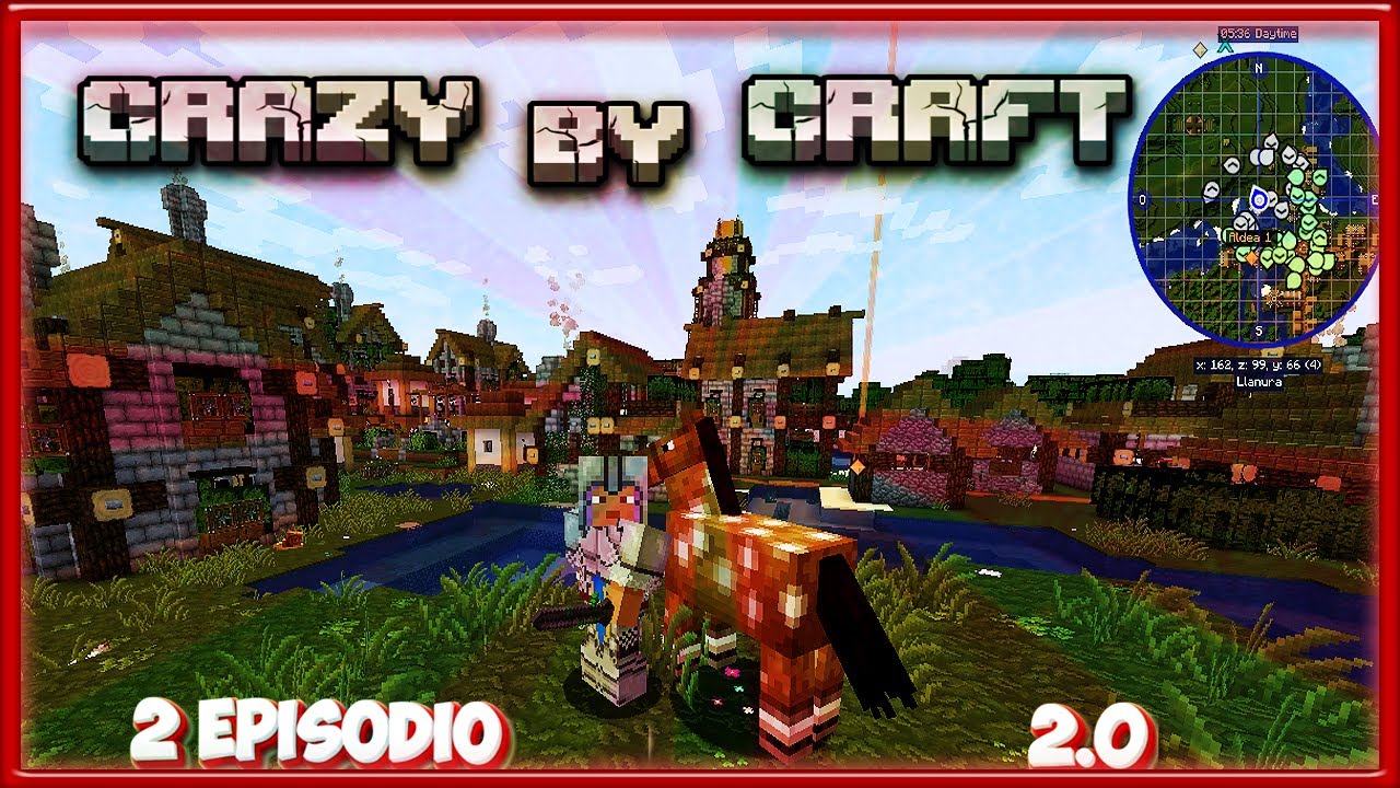 CRAZY BY CRAFT 2.0 - Episodio#2 EXPLORACION DE CUEVAS + EQUIPAMIENTO ♦ ...
