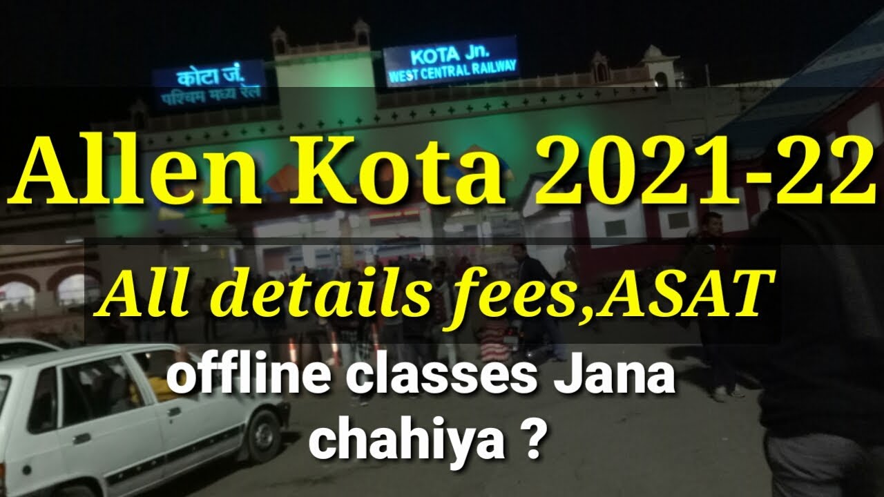 Fees structure of Allen Kota 2021-22 after reopen | online Vs offline ...