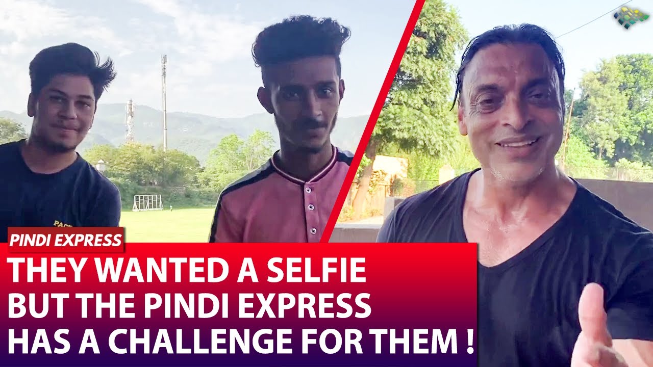 The Pindi Express has a Challenge for Some Fans | Shoaib Akhtar | SA1 ...