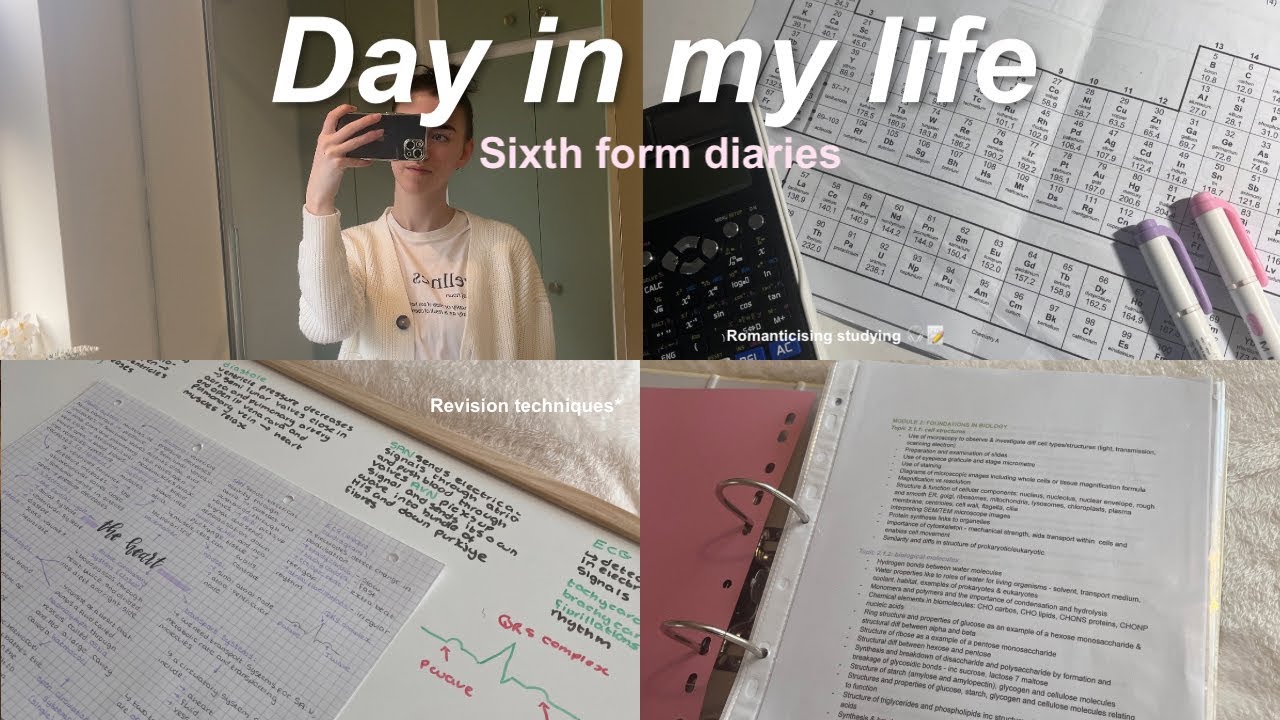 Day in my life as a sixth form student | sixth form diaries, morning ...