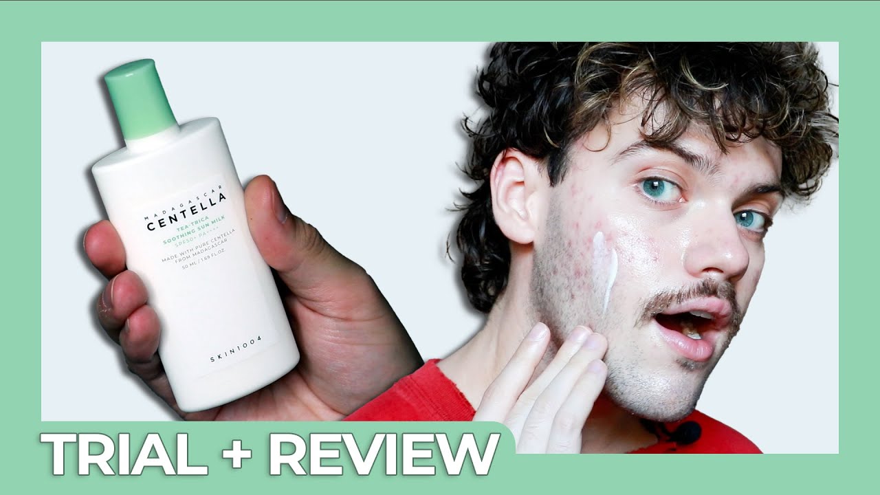 skin1004 madagascar centella tea-trica soothing sun milk | trial ...