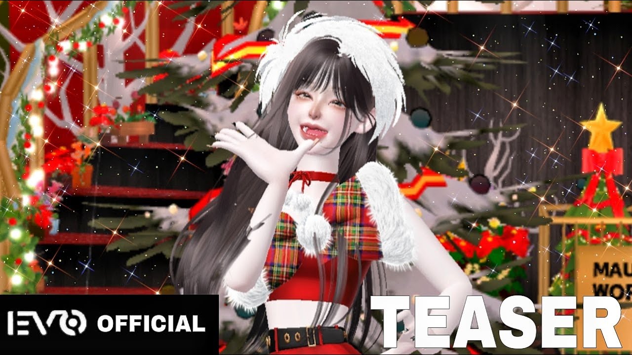 Red Velvet X aespa 'Beautiful Christmas' MV Teaser ZEPETO BY EVO GIRLS ...