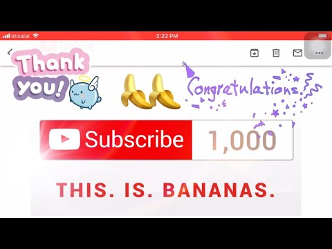 1,000 MEGA THANK YOU SA INYONG LAHAT! - YouTube