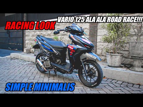 Modifikasi Vario 125 Simple Racing Look ala ala Road Race!!! - YouTube