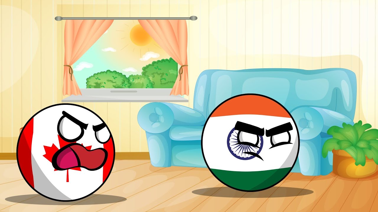 Canada & India: A Diplomatic Dispute || Countryballs - YouTube