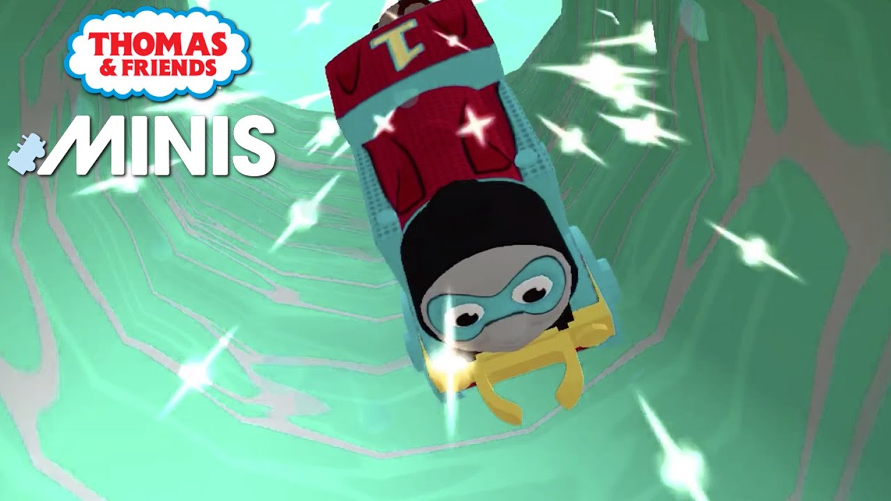 Thomas and Friends Minis - Super Hero Thomas under water tunnel 2021 ...